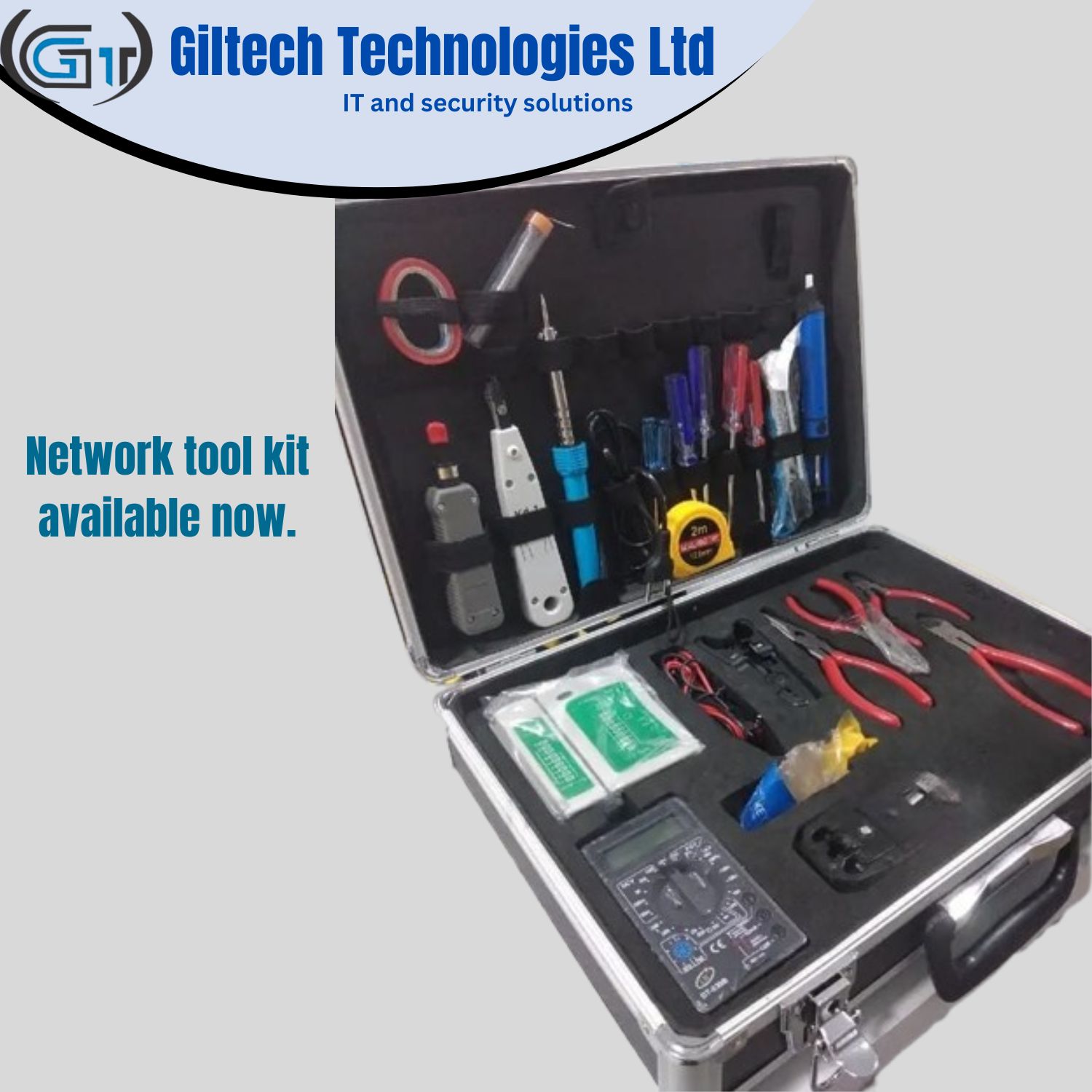 Network Tool Kit (big) » GILTECH TECHNOLOGIES